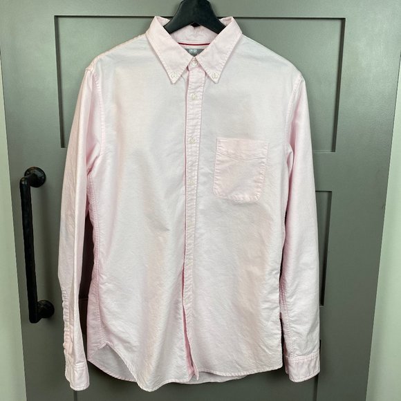 Uniqlo | Shirts | Uniqlo Slim Fit Light Pink Button Down Shirt | Poshmark